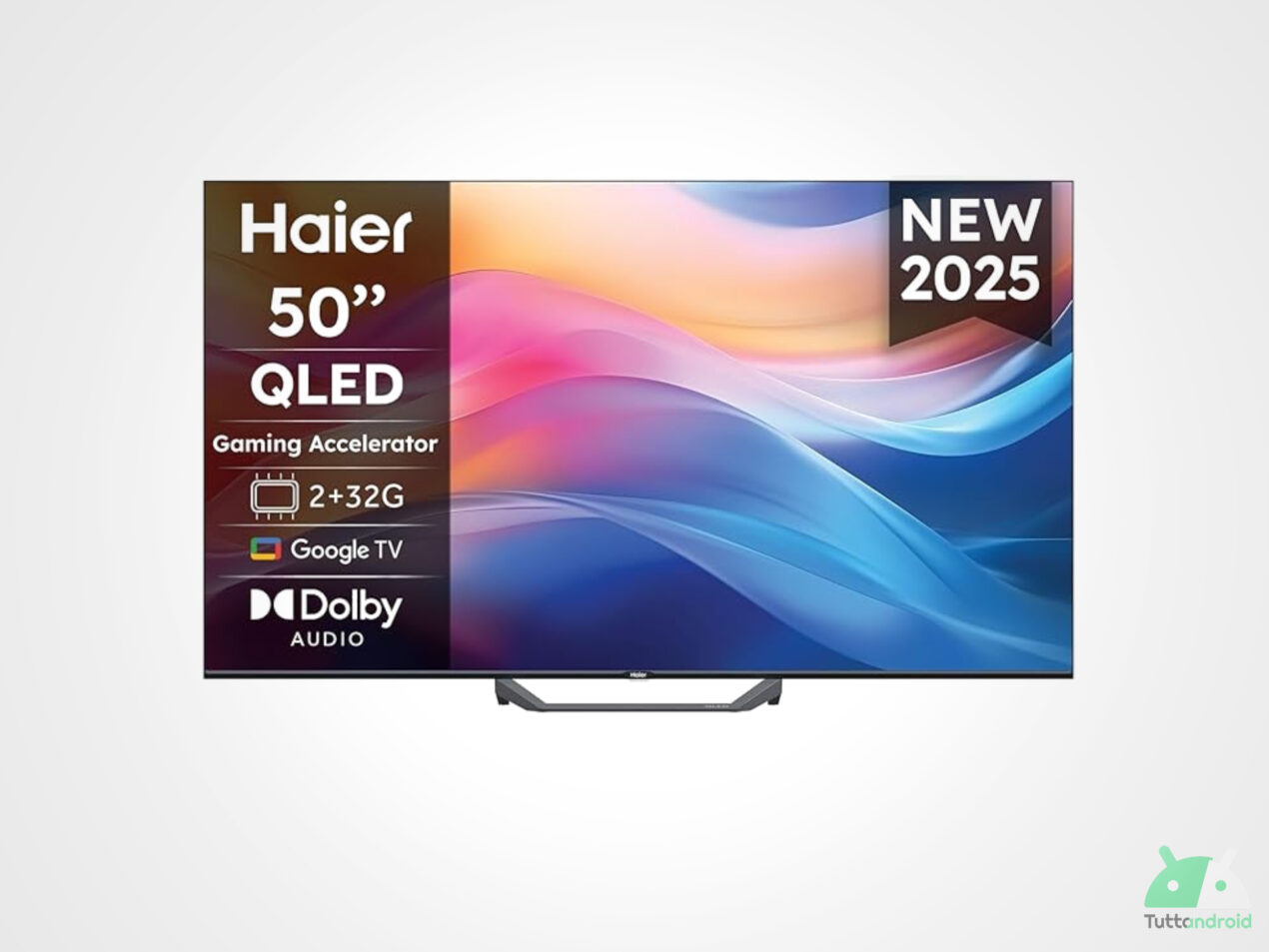 Google TV QLED 2025 a 299€: la nuova Haier da 50” è il best-buy del momento