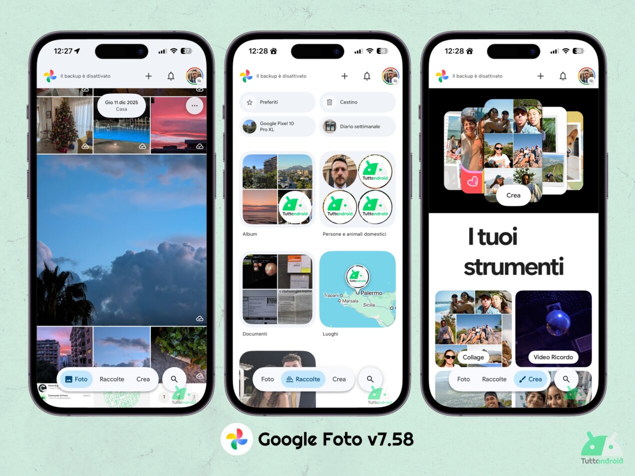 Google Foto: ecco come cambierà la UI della scheda "Foto"