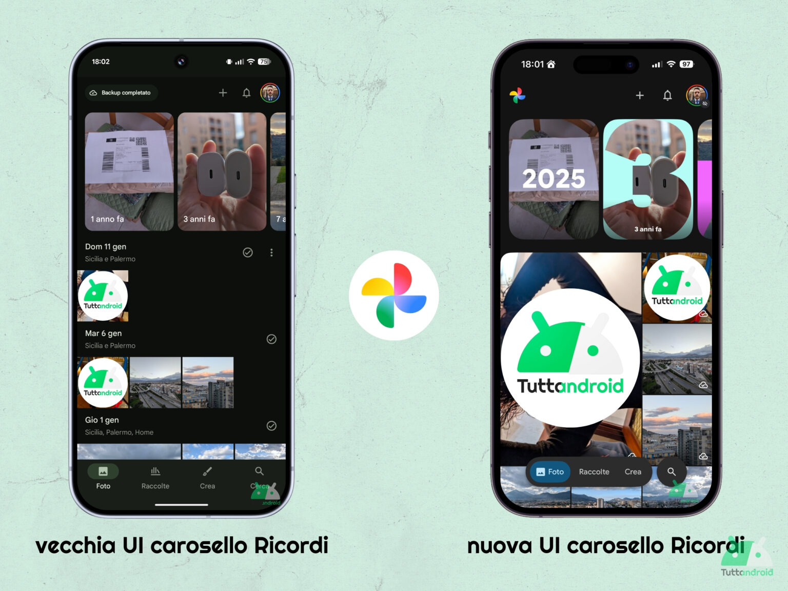 Google dona un’interfaccia più simpatica e colorata al carosello dei ...