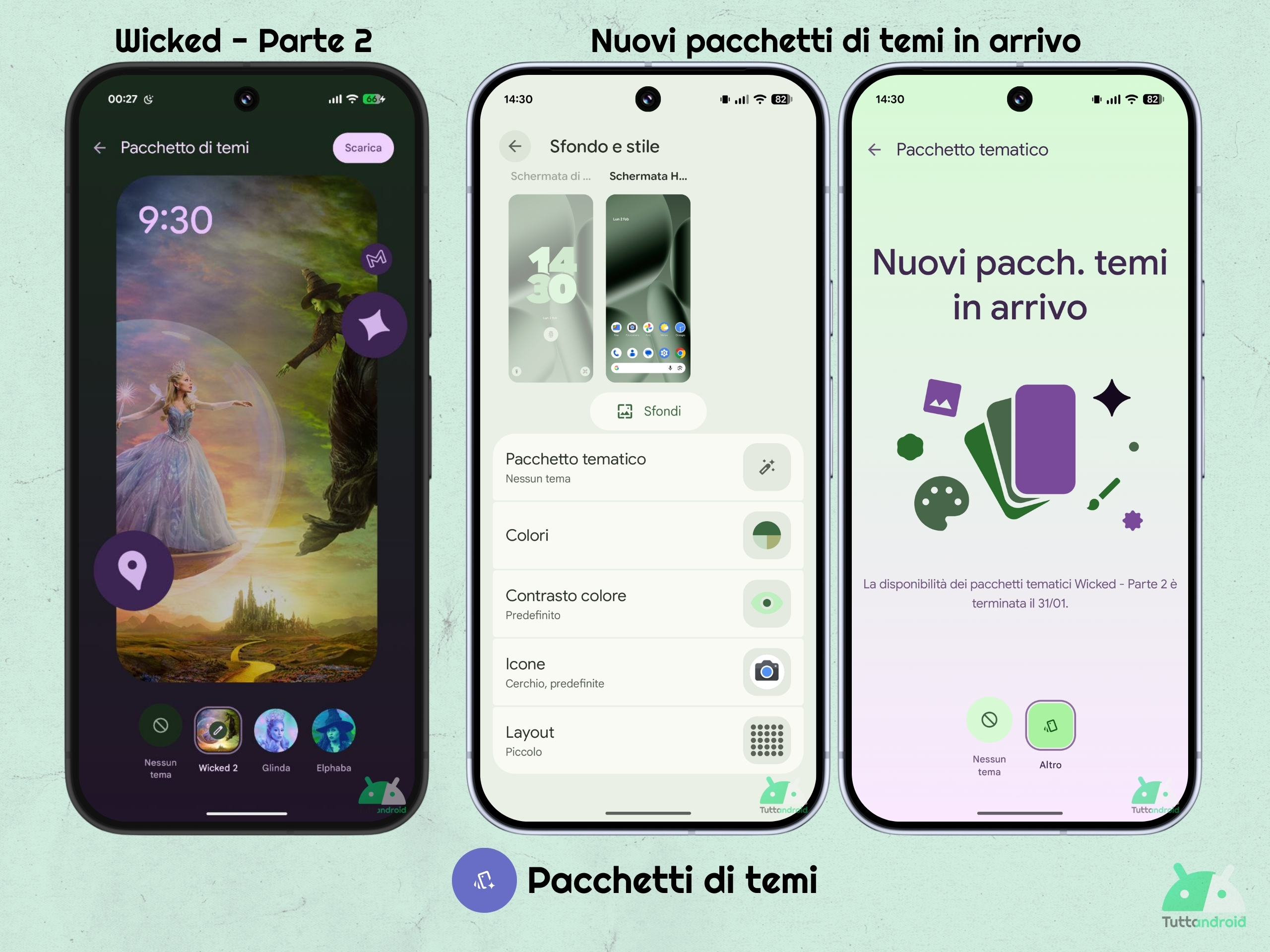 Google rilascerà nuovi pacchetti di temi per i Pixel; icone "IA" solo ...