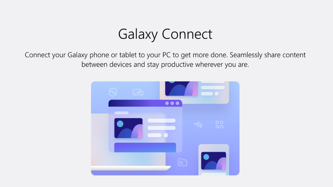 Samsung Galaxy Connect ora supporta anche i PC di altri produttori