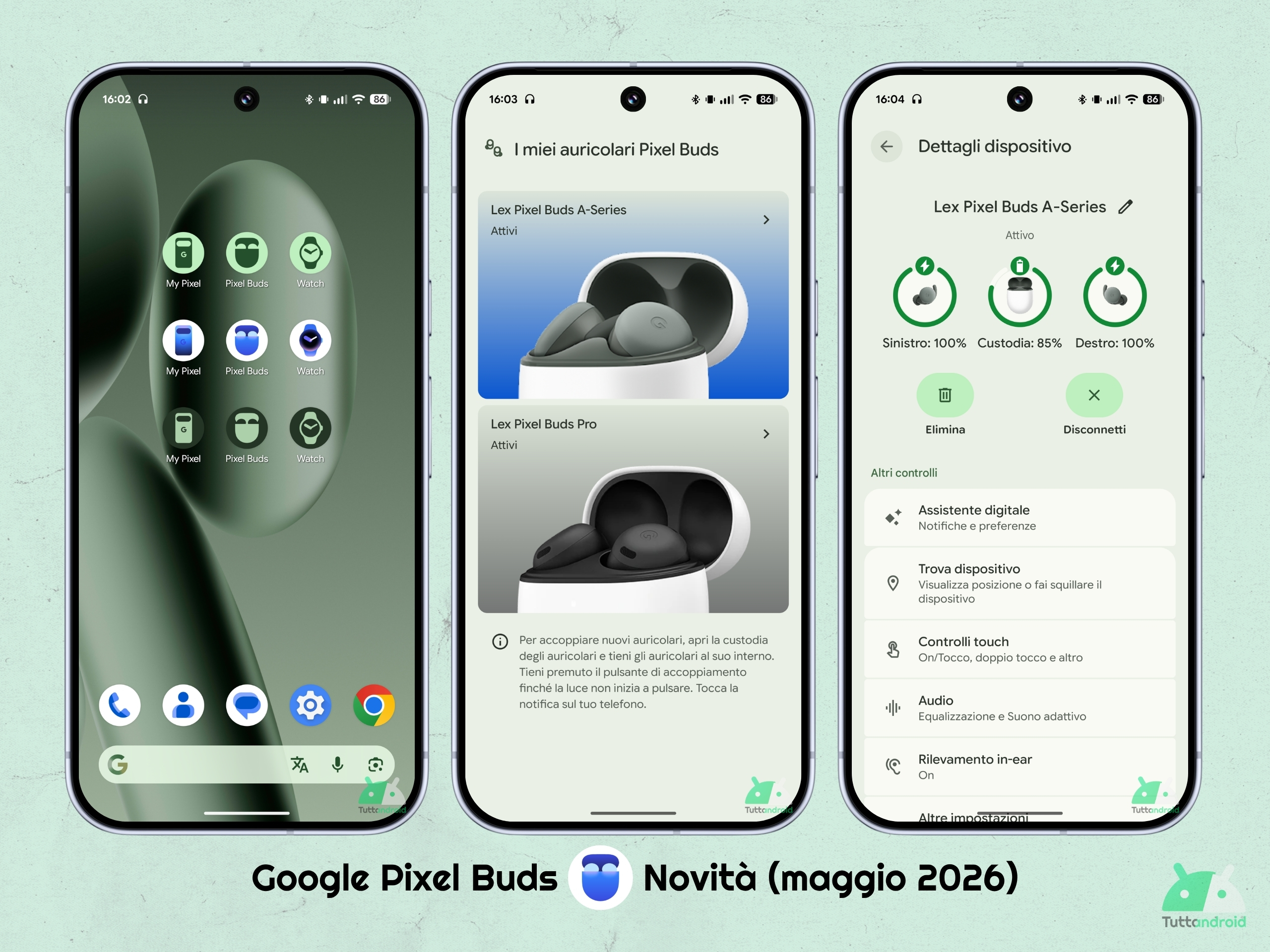 Google rinnova l'icona dell'app Pixel Buds e aggiorna le Pixel Buds A e ...