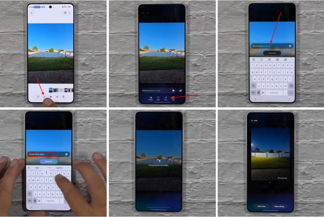 In arrivo le modifiche delle foto con un comando testuale per i Samsung ...