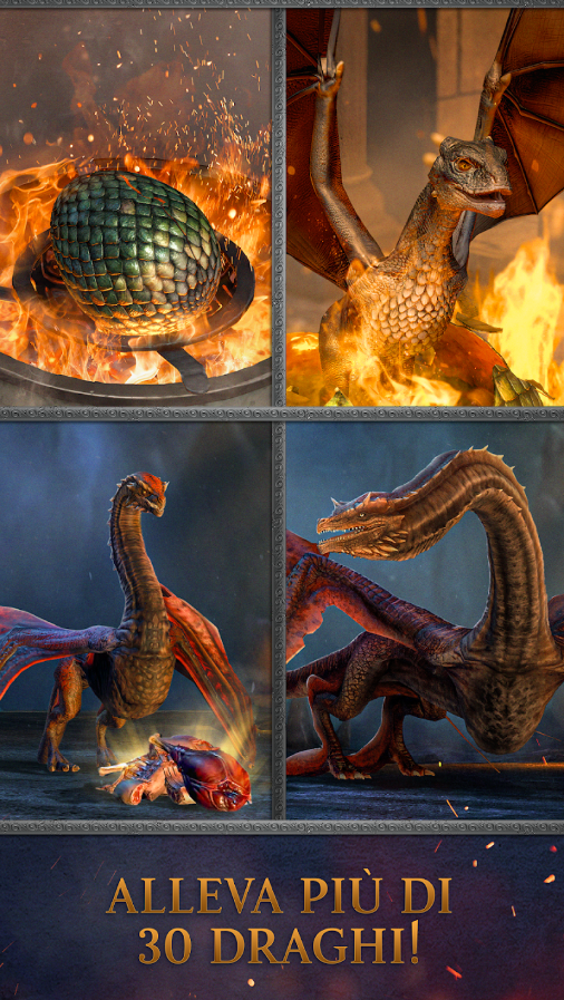 Sbarca su Android il gioco ufficiale Game of Thrones: Dragonfire