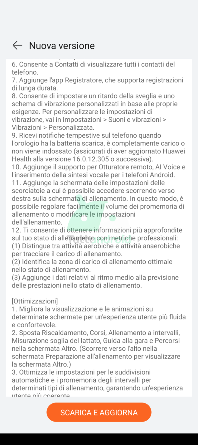 HUAWEI Watch Fit 4 Pro si aggiorna ad HarmonyOS 6.1 con un bel po' di ...