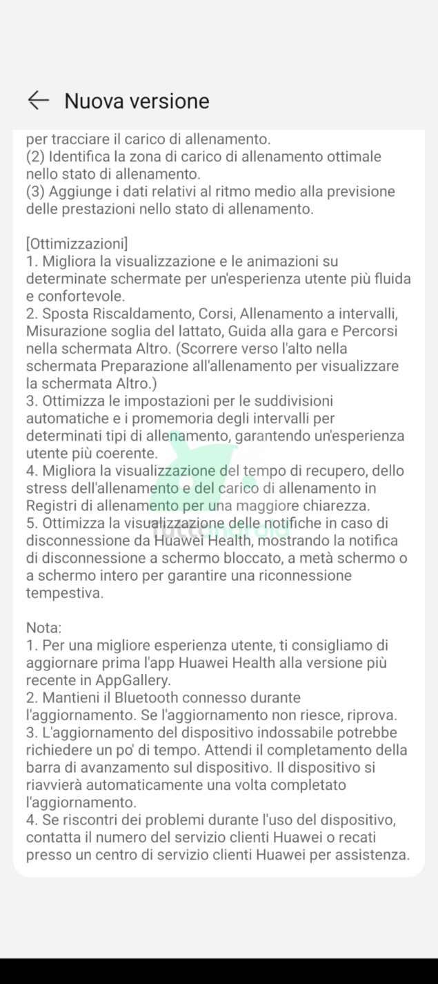 HUAWEI Watch Fit 4 Pro si aggiorna ad HarmonyOS 6.1 con un bel po' di ...
